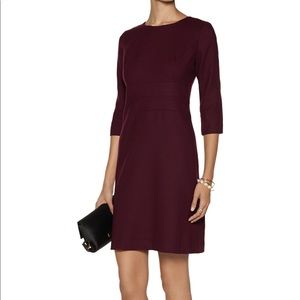 Goat | Dresses | Goat London Purple Jennifer Woolcrepe Mini Dress ...